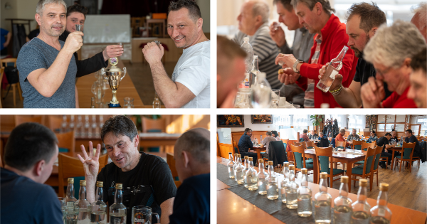 Sobota 14:00. Březová, Slušovice a Neubuz koštují slivovici v jeden čas ...